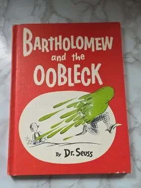Dr. Seuss | Other | Dr Seuss Bartholomew And The Oobleck 949 Vintage ...
